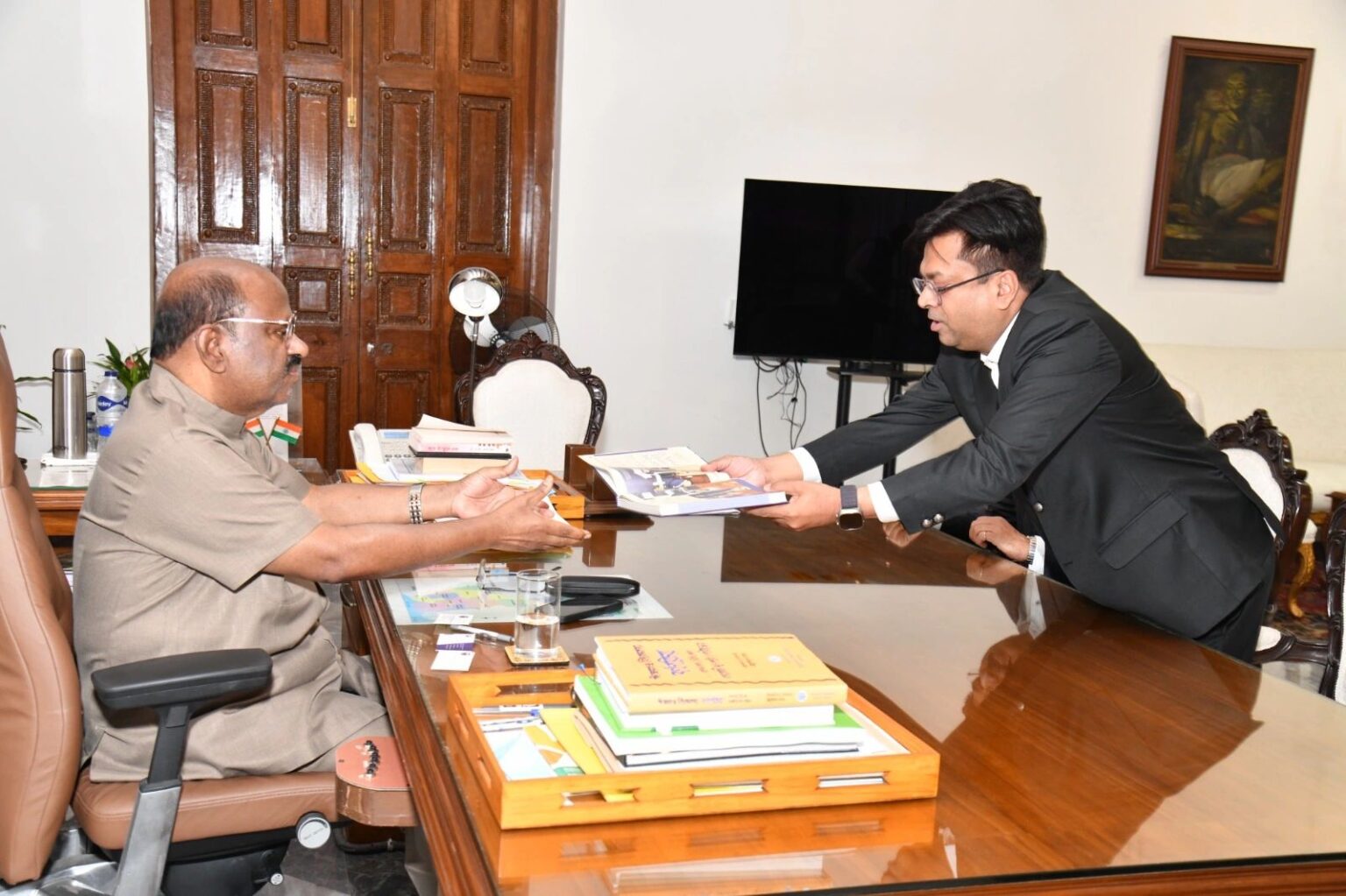 Courtesy Call with Dr. C. V. Ananda Bose, Hon’ble Governor of West ...